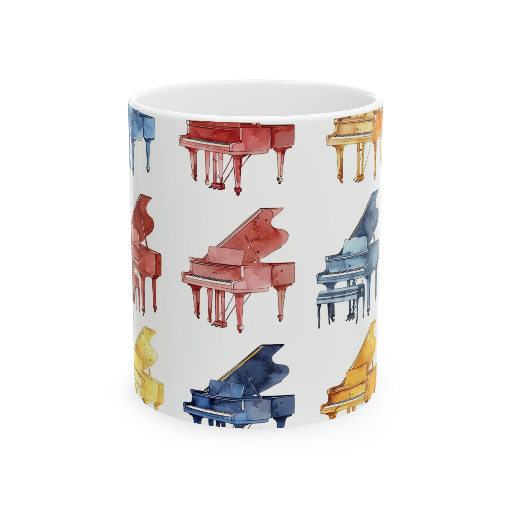 Grand Piano Mug, Piano Mug, Piano Mug, Music Coffee Mug, Music Teacup ...