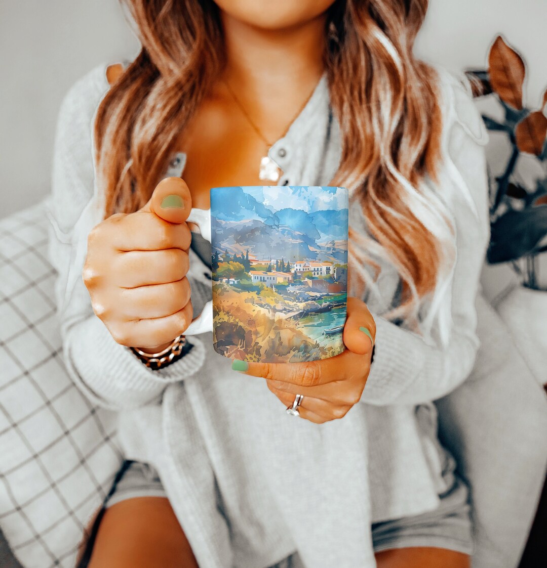 Crete Coffee Mug, Crete Gift, Crete Cup, Crete Teacup, Crete Mug, Crete ...