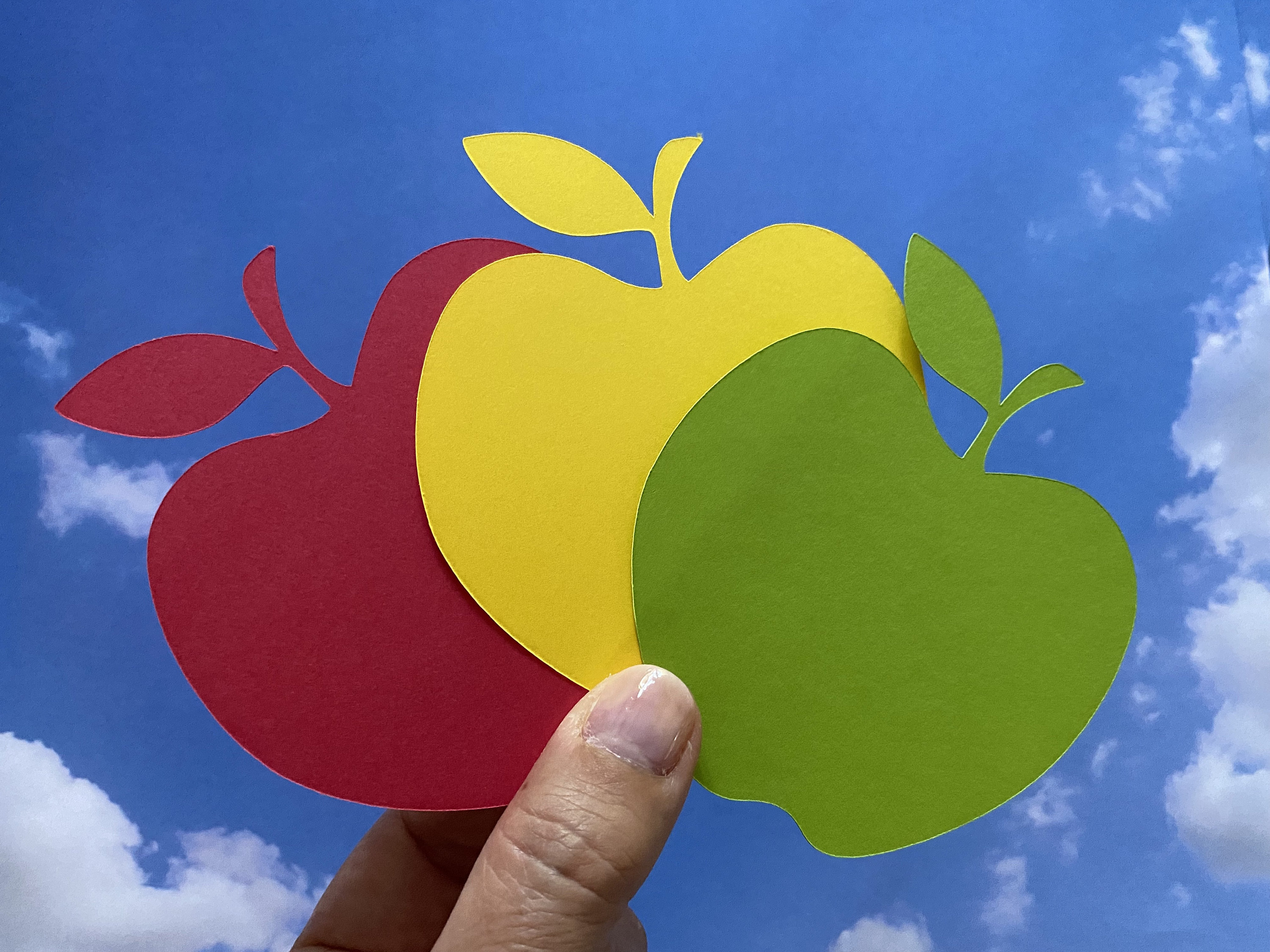 Apple Die Cuts Classroom Bulletin Board Apple Shape Paper Cut Out I ...