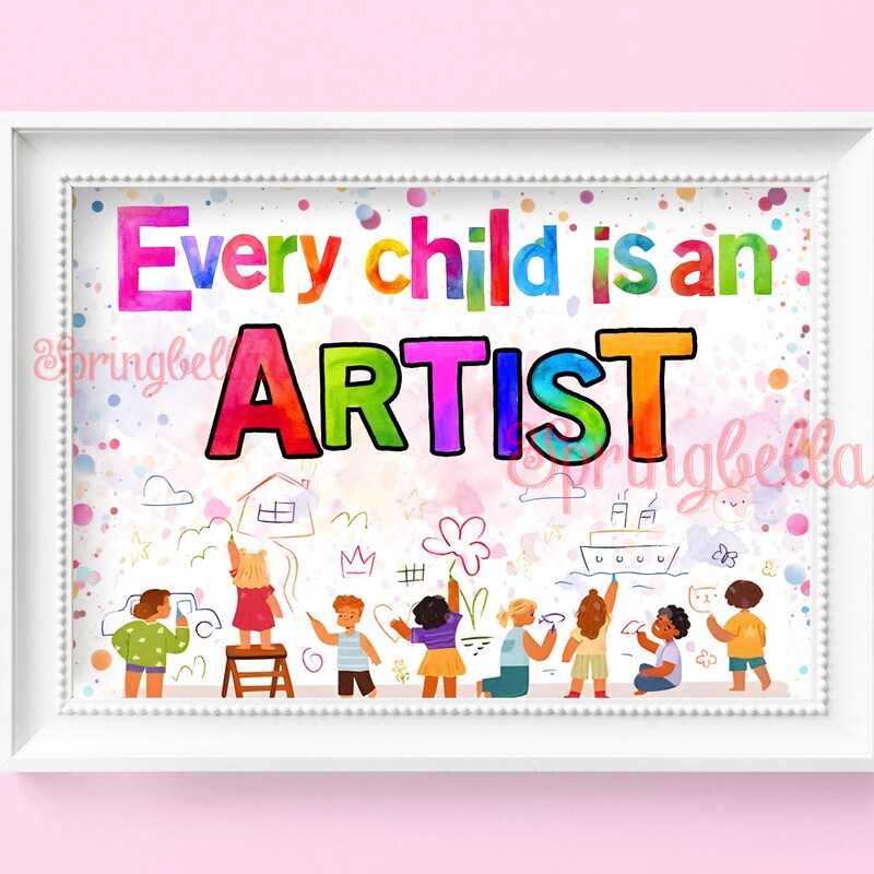 Every Child is an Artist - Etsy