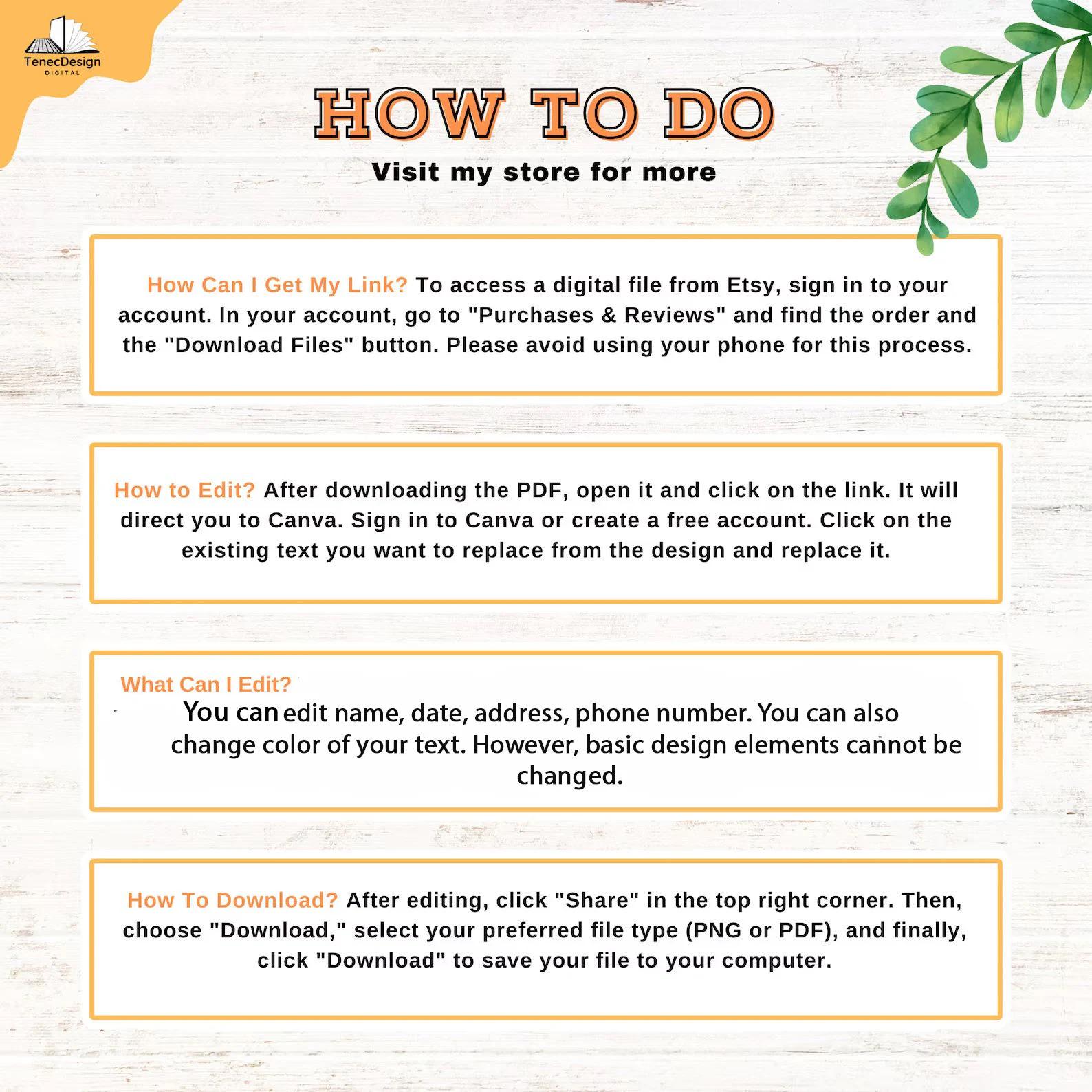 Editable Desk Name Tags in Canva DOTS Border Digital Download - Etsy