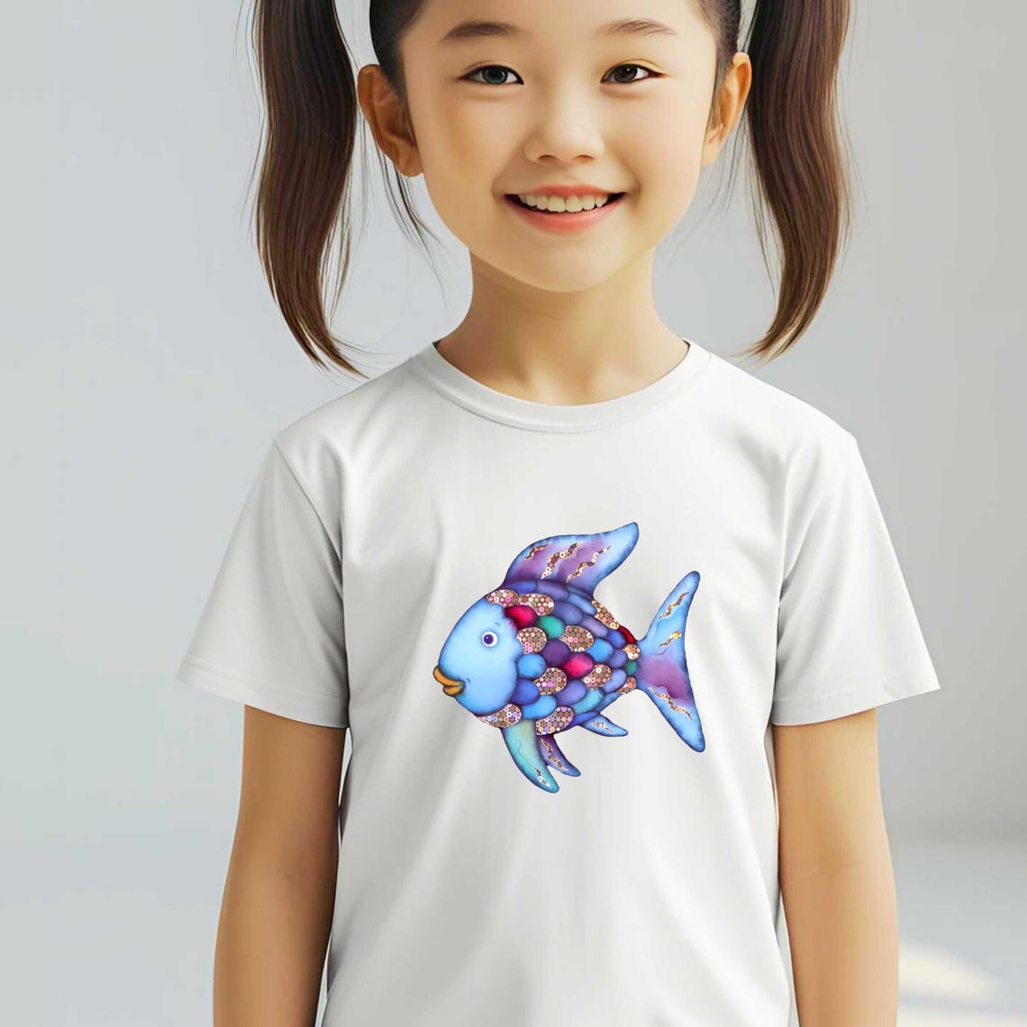 Rainbow Fish Clipart Set Transparent No Background PNG Files Digital ...