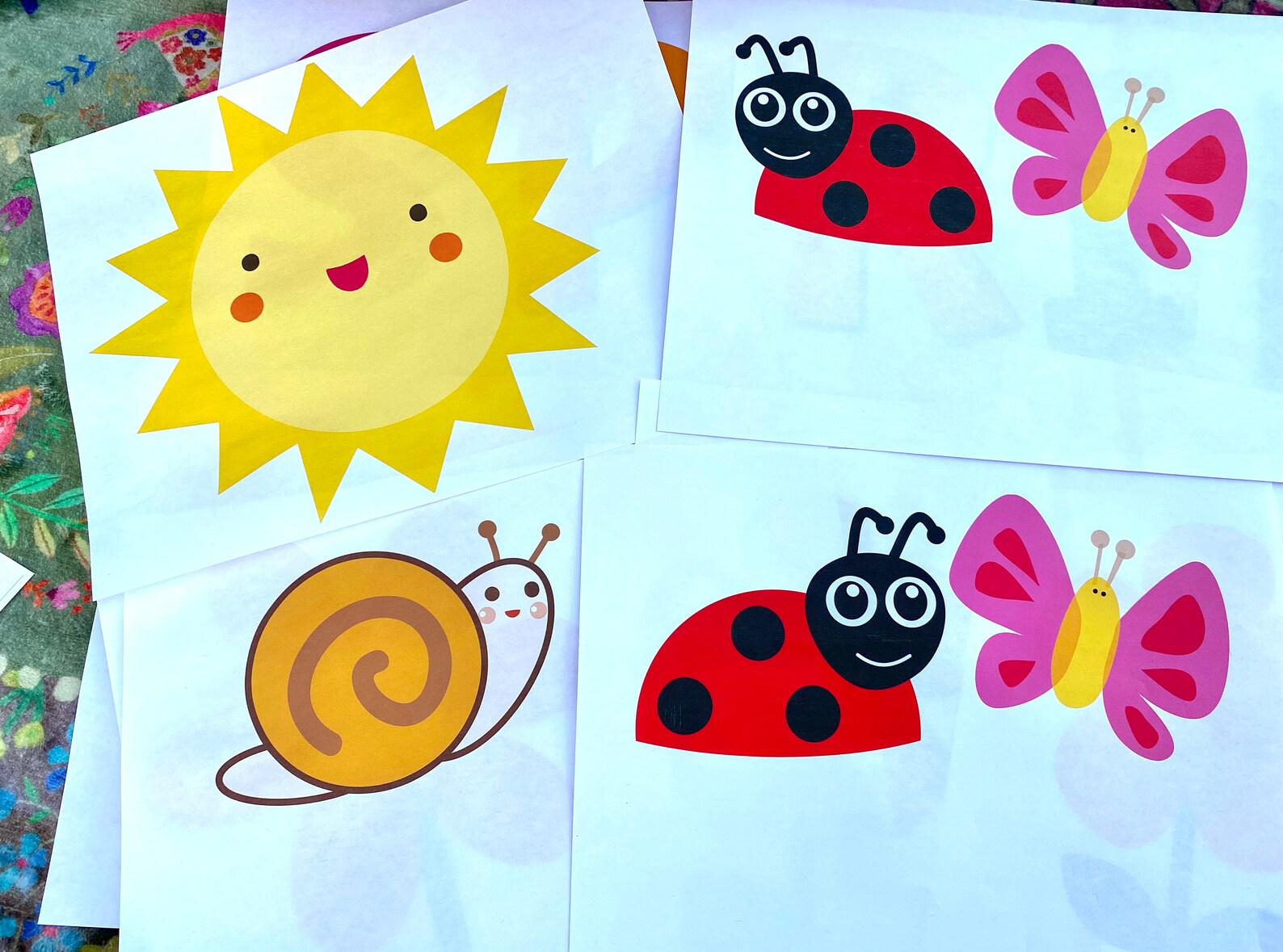 Printable SPRING IS HERE Bulletin Board Decor Digital Download Pdf File ...