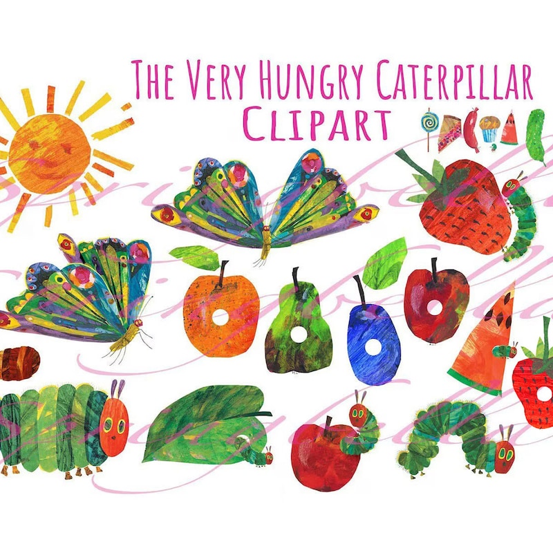 The Very Hungry Caterpillar - Etsy