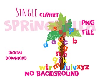 Chicka Chicka Boom Boom PNG | Alphabet Coconut Tree Clip Art (digital ...