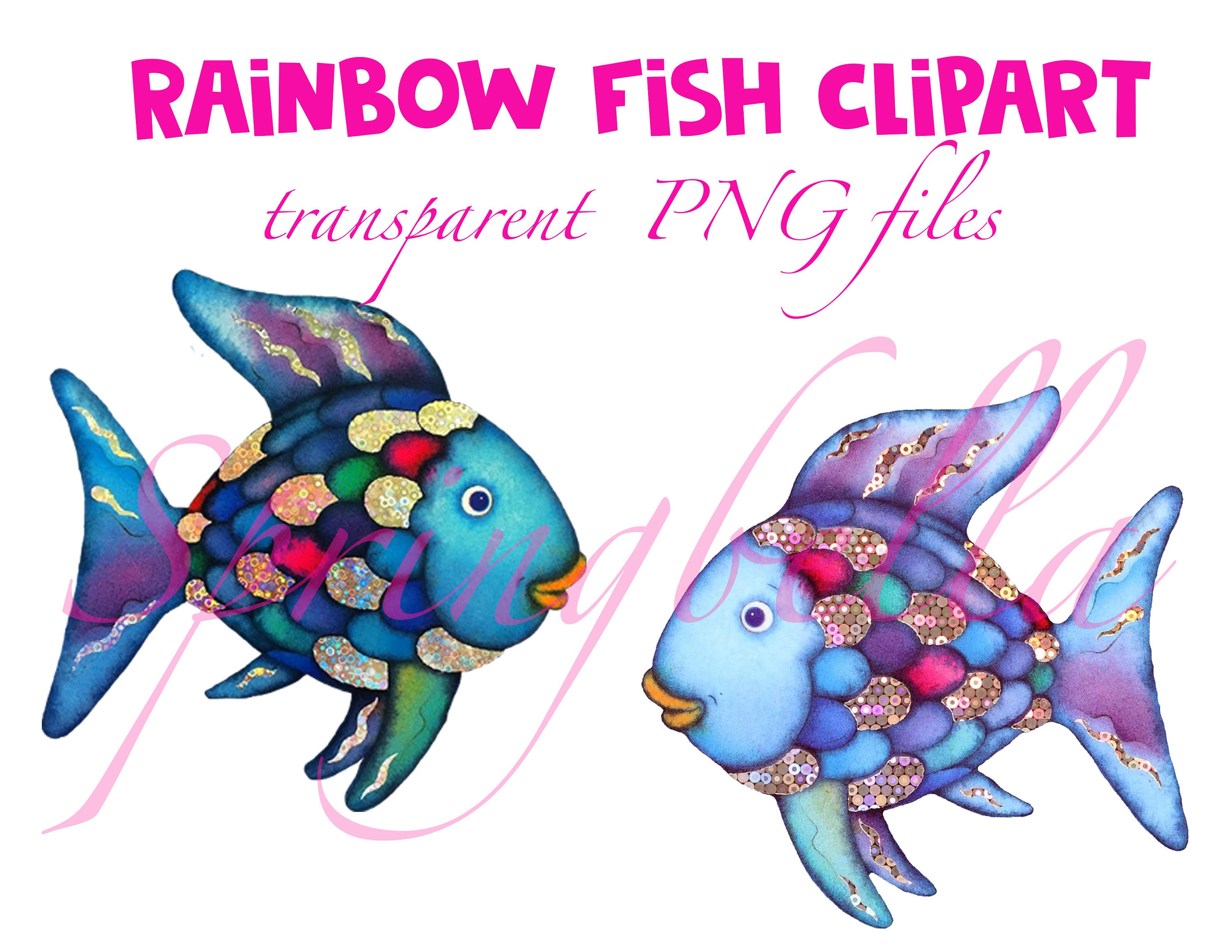 Rainbow Fish Clipart