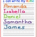 Pre-k Write Your Name Practice Sheet Worksheet Printable Digital ...