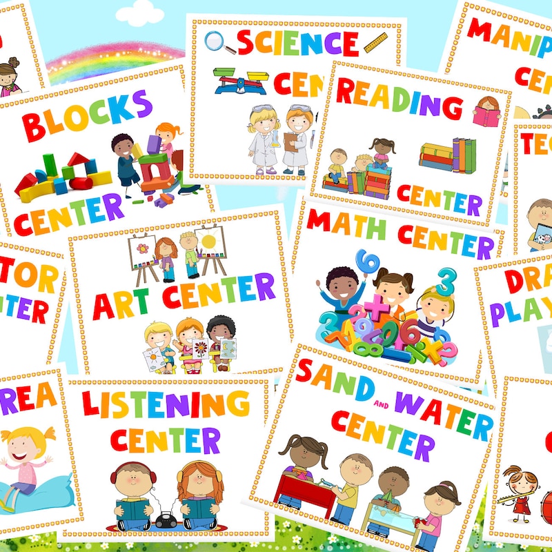 Preschool Centers - Etsy