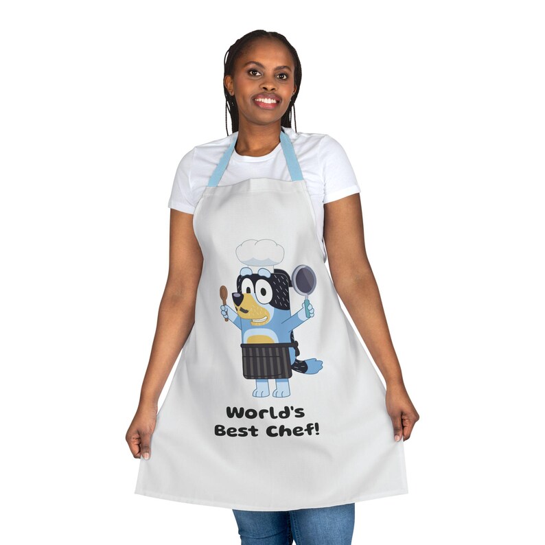 Cartoon Chef Dad World's Best Chef Apron | Kitchen Cooking Apron - Etsy