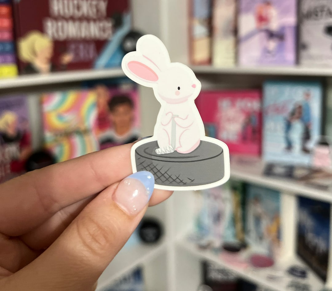 Puck Bunny Sticker - Etsy