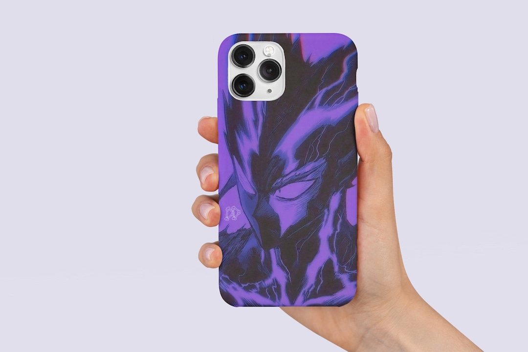 Garou Anime Manga, Saitama One Punch Man Phone Case for iPhone 15 14 13 ...