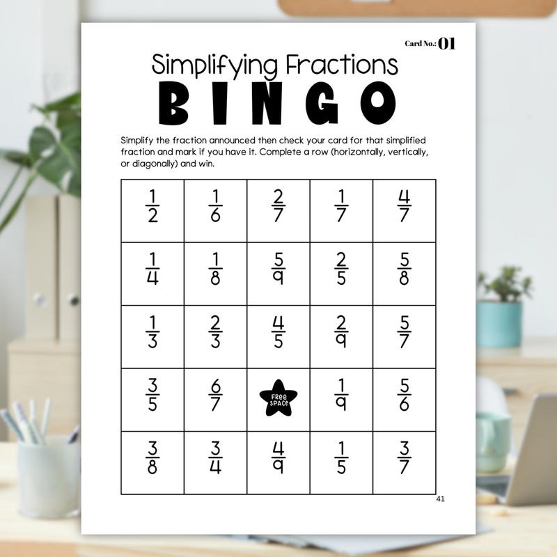 Fractions Music - Etsy