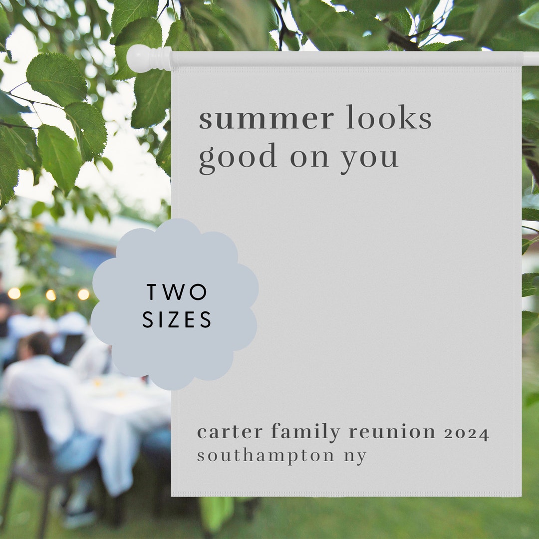 Family Reunion Yard Sign for Summer Reunion Outdoor Sign Corporate ...