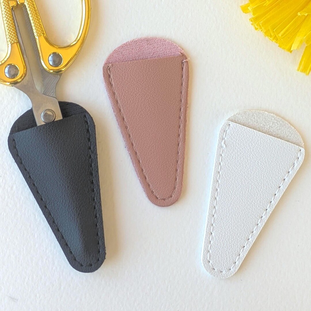 Sewing Scissor Sheath Small Leather Sheath for Scissors Cover Leather ...
