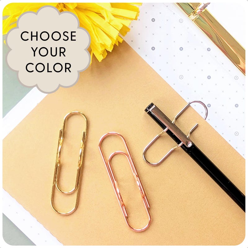 Pen Loop Paper Clips - Etsy