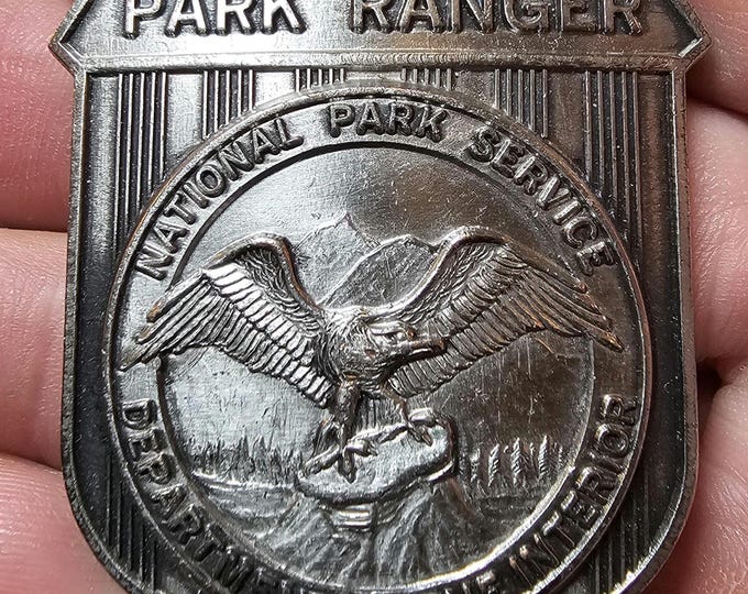 1930's US Park Ranger National Park Service Dept of Interior Badge Pin ...
