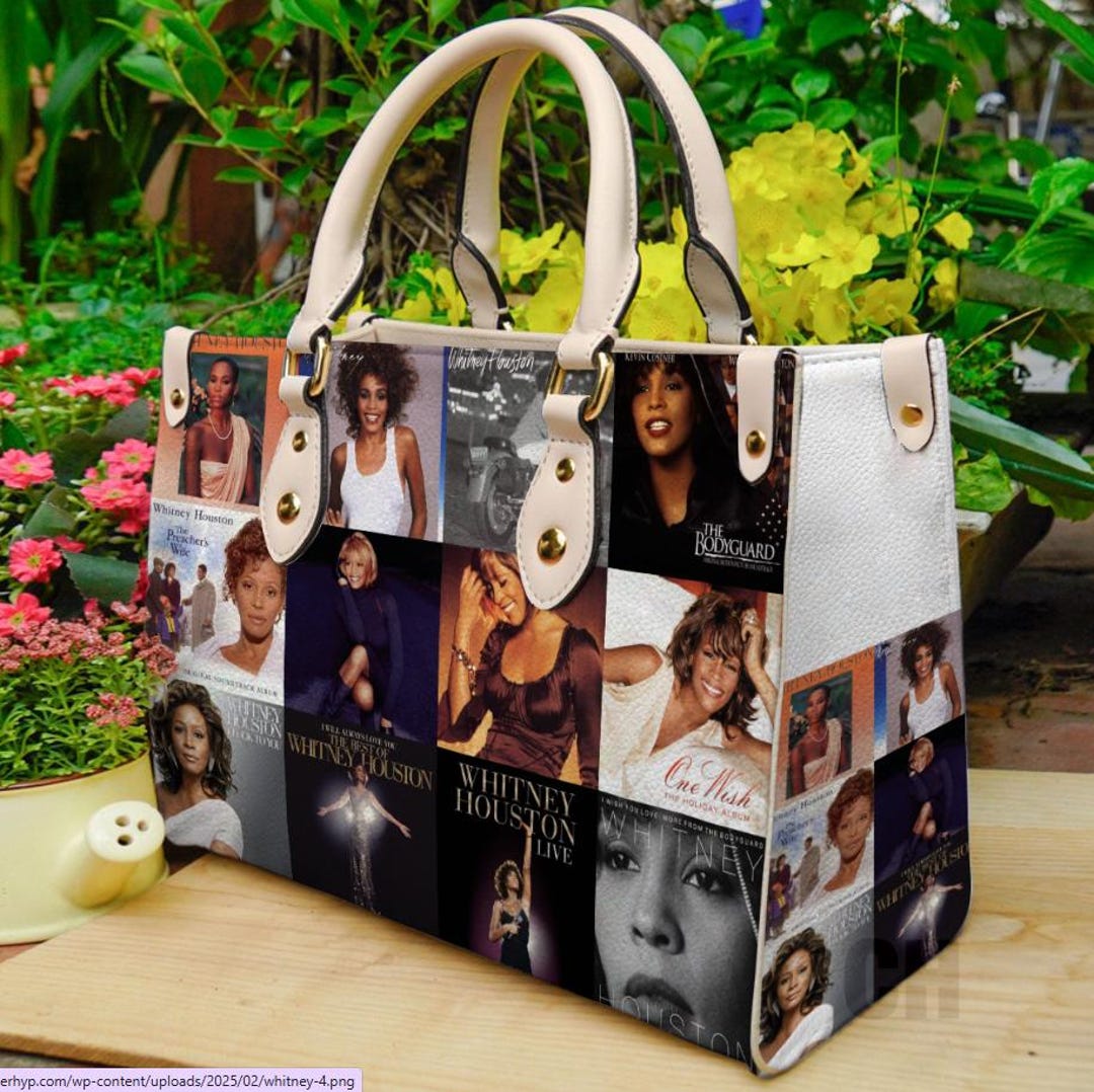 Personalized Whitney Houston Leather Handbag, Whitney Houston Woman ...