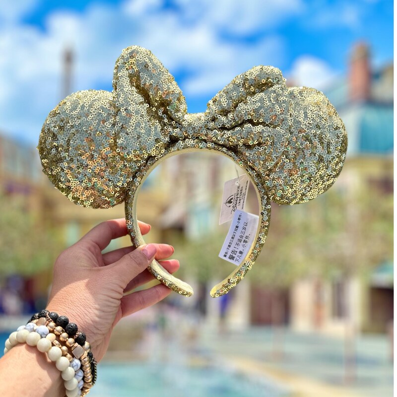 Gold Minnie Mouse - Etsy