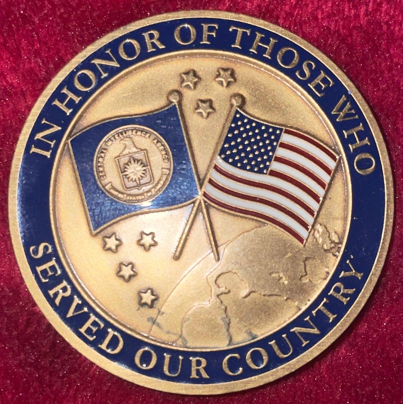 CIA Challenge Coin - Etsy