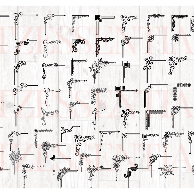 Corner Wall Decal - Etsy