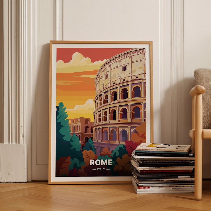 Ancient Rome Poster - Etsy UK