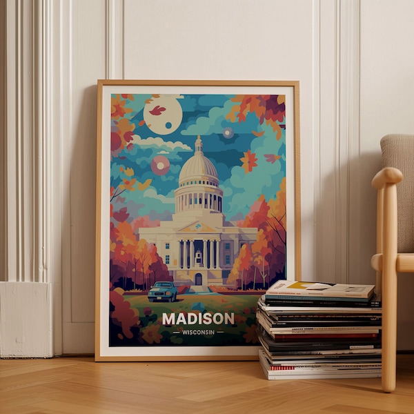 Madison Wisconsin - Etsy