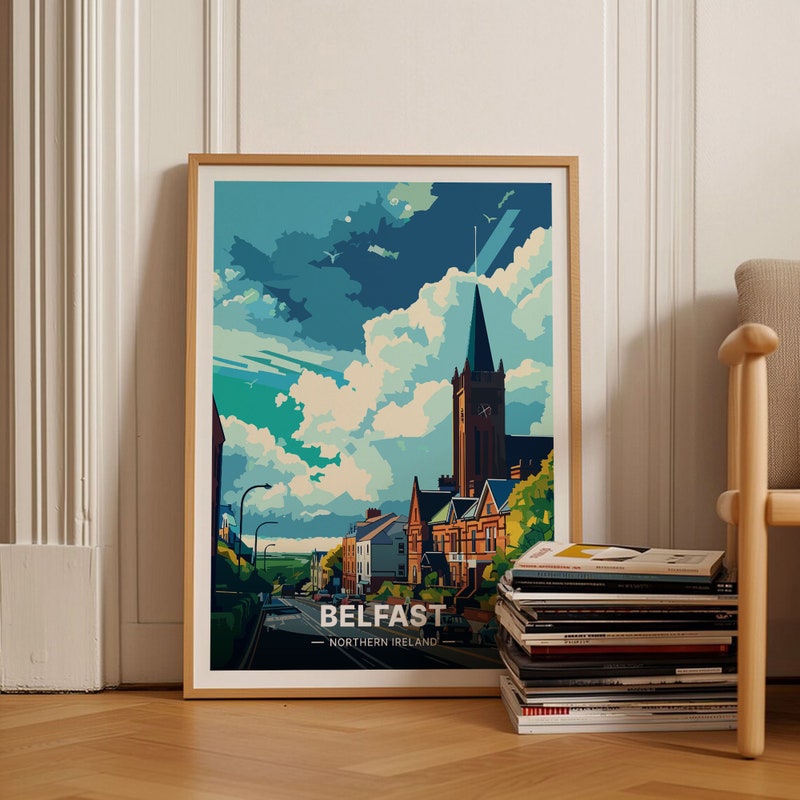 Belfast Poster - Etsy UK