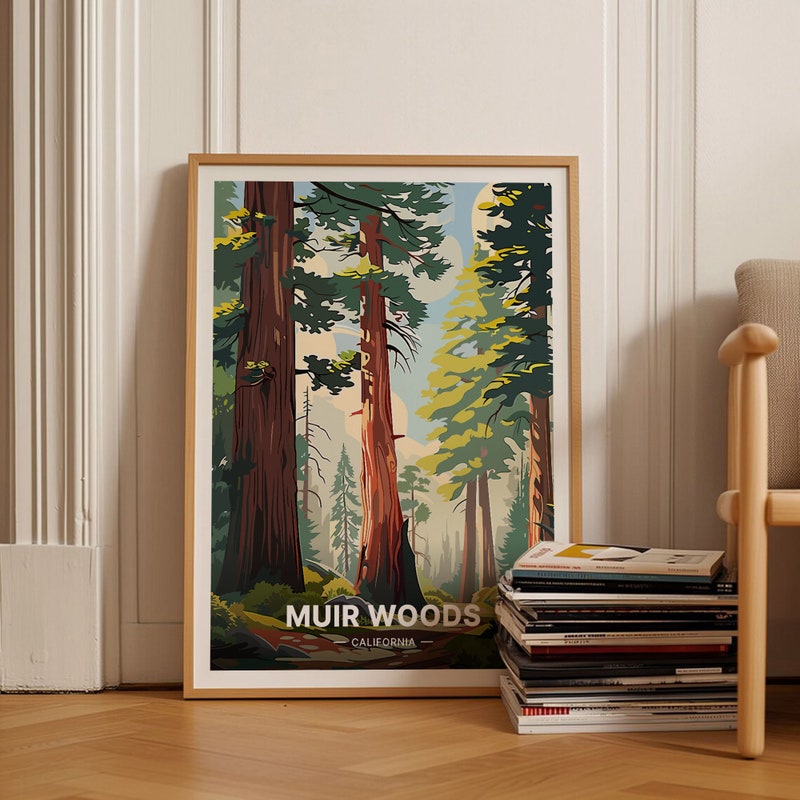 Muir Woods Black - Etsy