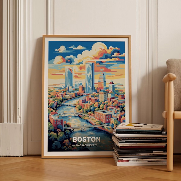 Boston Wall Art - Etsy