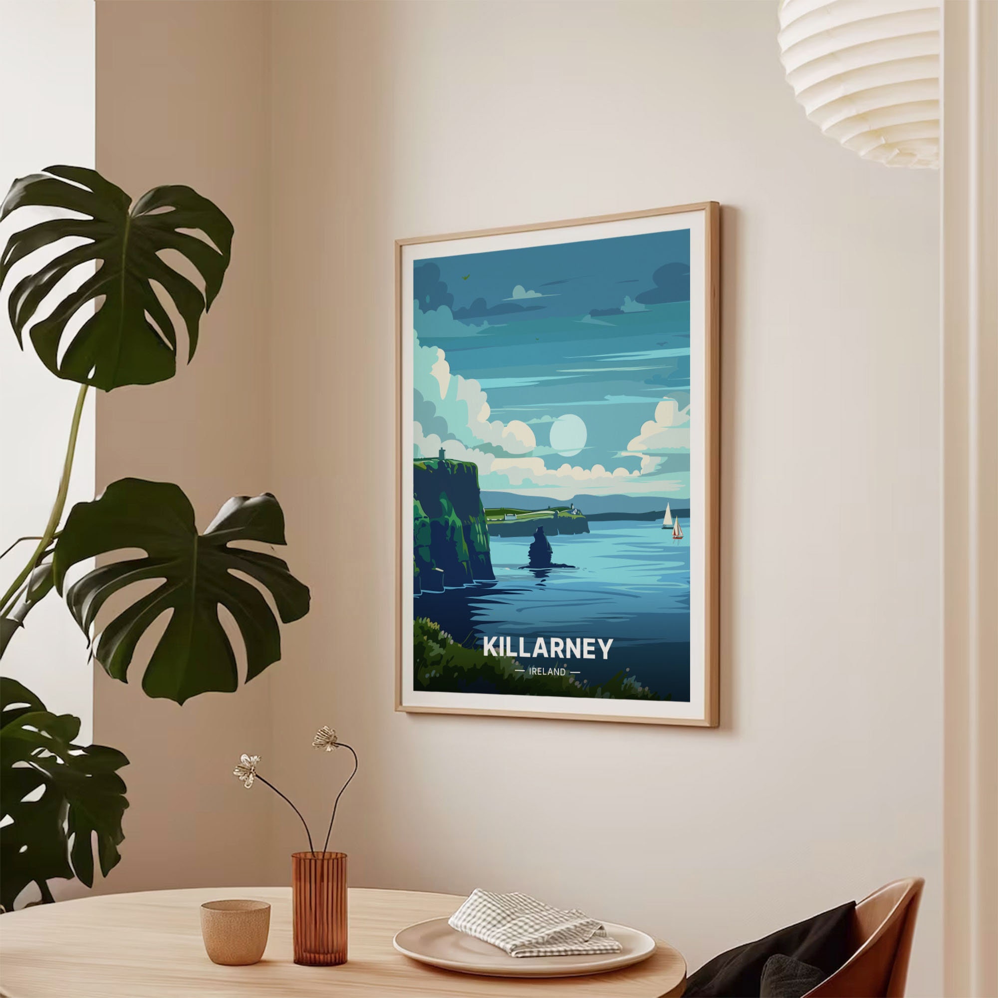 Killarney Ireland Poster, County Kerry Landscape Art, C20-1534 - Etsy