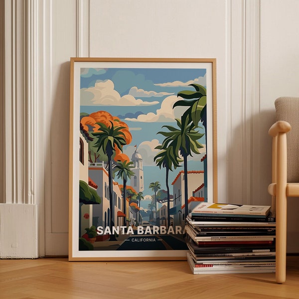 Santa Barbara Art - Etsy