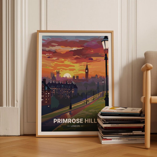 Primrose Hill Print - Etsy UK