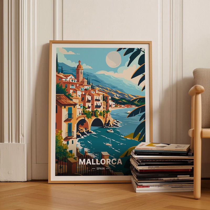 Mallorca Poster - Etsy