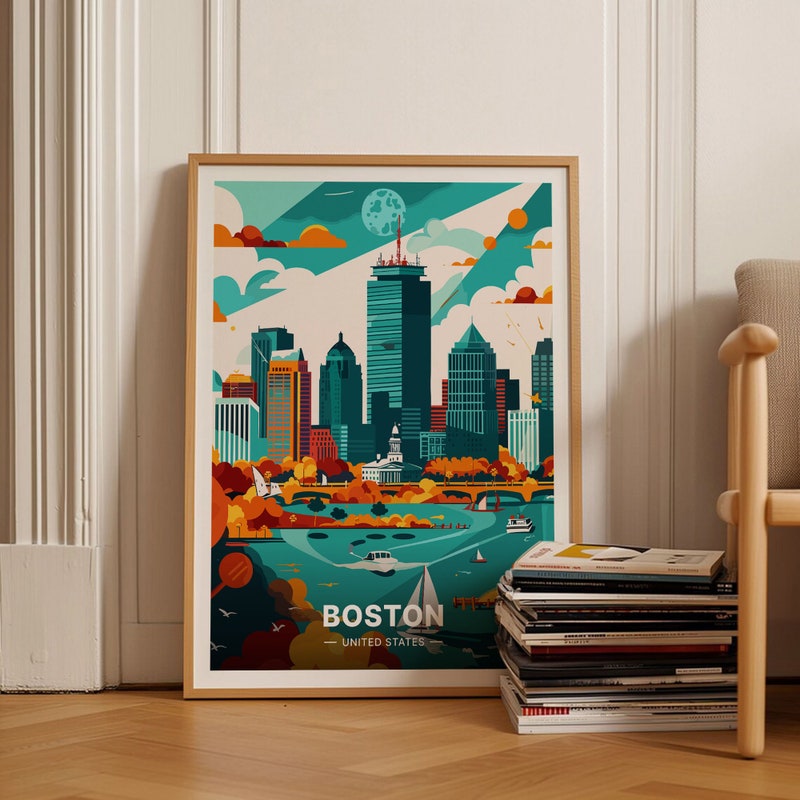 Boston Landmarks - Etsy