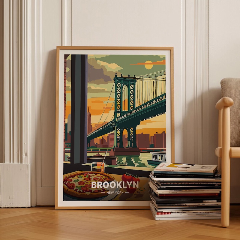 Brooklyn Poster - Etsy