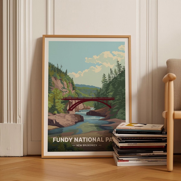 Vintage New Brunswick Travel Posters - Etsy