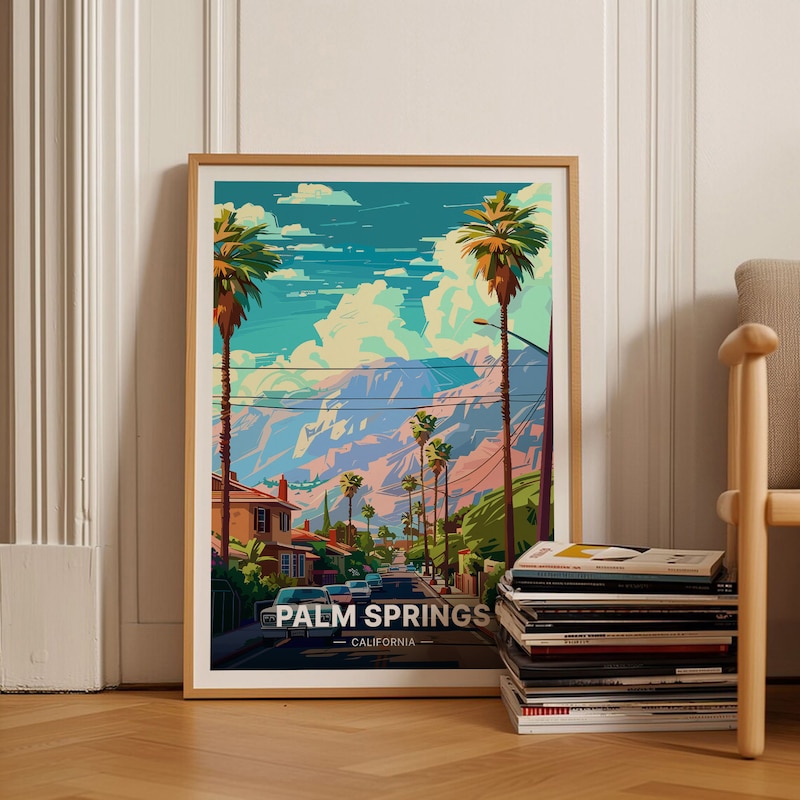 Palm Springs Art - Etsy