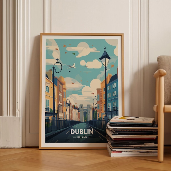 Dublin Poster - Etsy UK