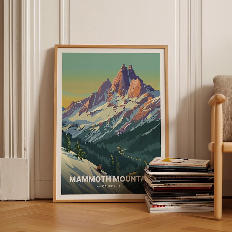 Mountain Poster - Etsy