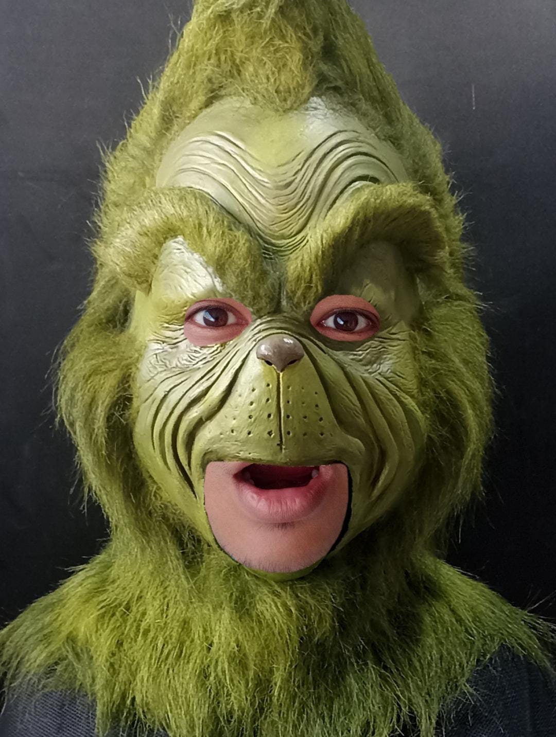 Grinch Látex Mask Deluxe/halloween/chritsmas/grinch/mask/terror/cosplay ...