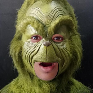 Grinch Mask - Etsy