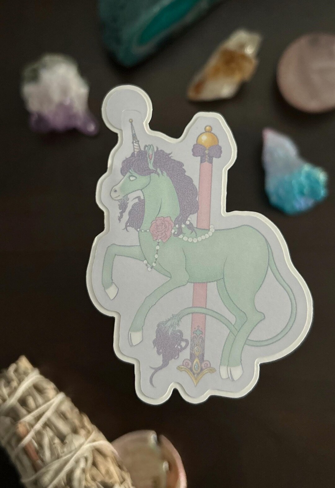 Vinyl Sticker Stickers Glossy | Decora Decoration Scrapbooking Crafts ...