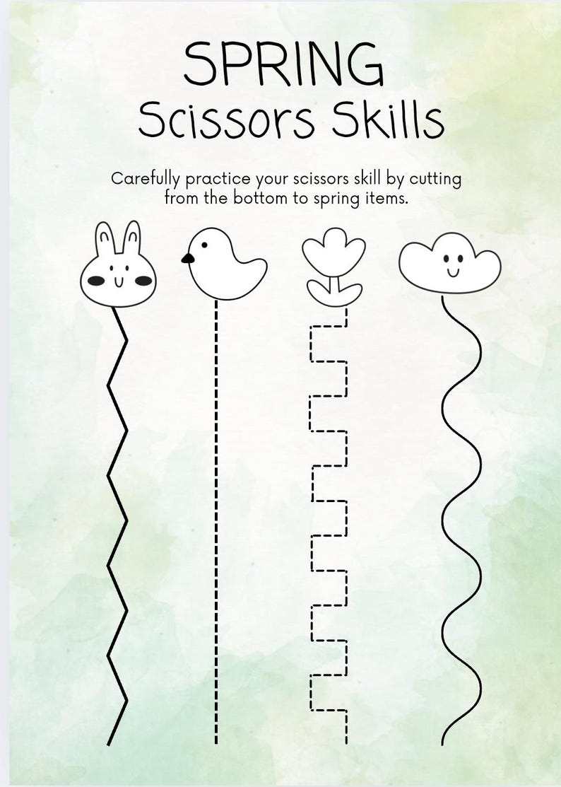 Printable Children's Spring Nature Hunt Worksheets - Fun Outdoor/indoor ...