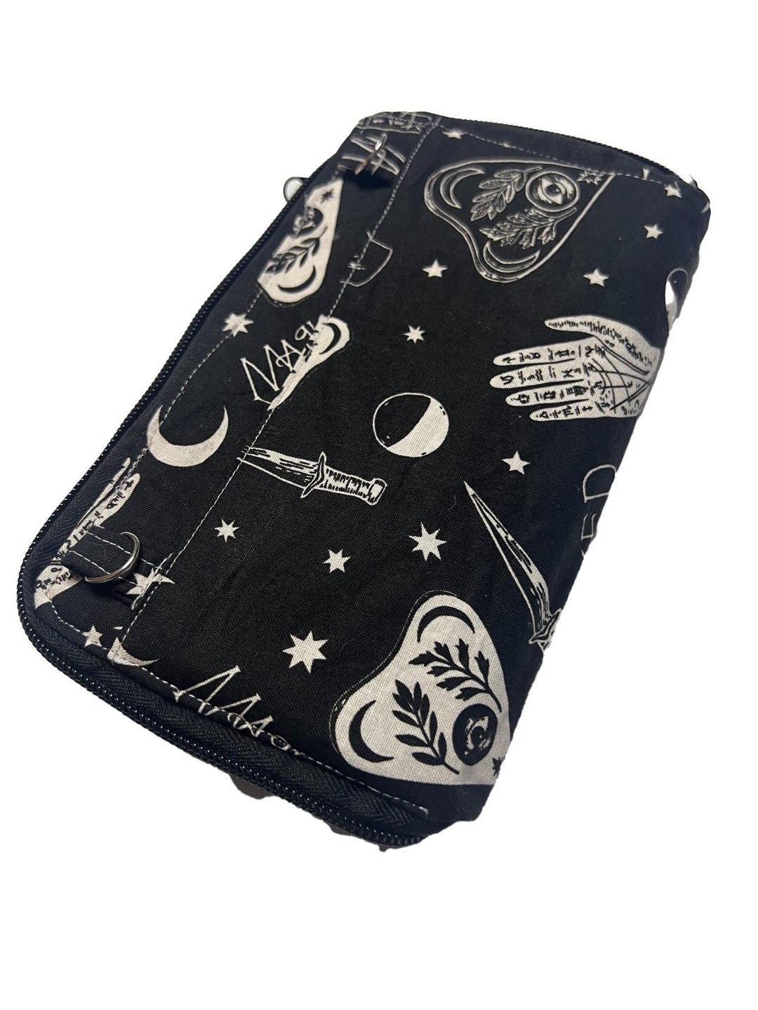 Black Magic Wallet - Gothic- Ritual - Palm Reading - Beware - Wicked ...