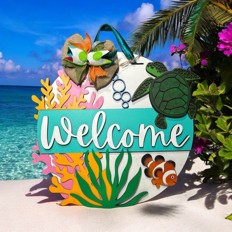 Welcome - Sea Turtle - Clown Fish - Aquarium Hobbyist - Saltwater ...