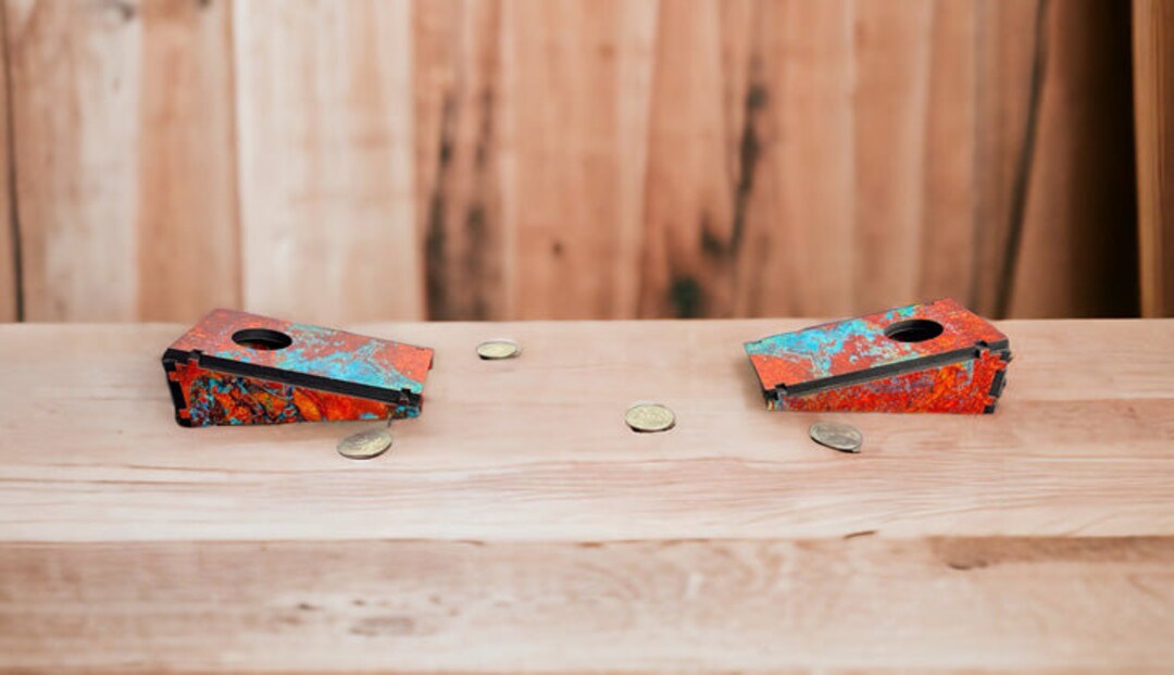 Table Top Coinhole Game - the Classic Cornhole Game - Etsy