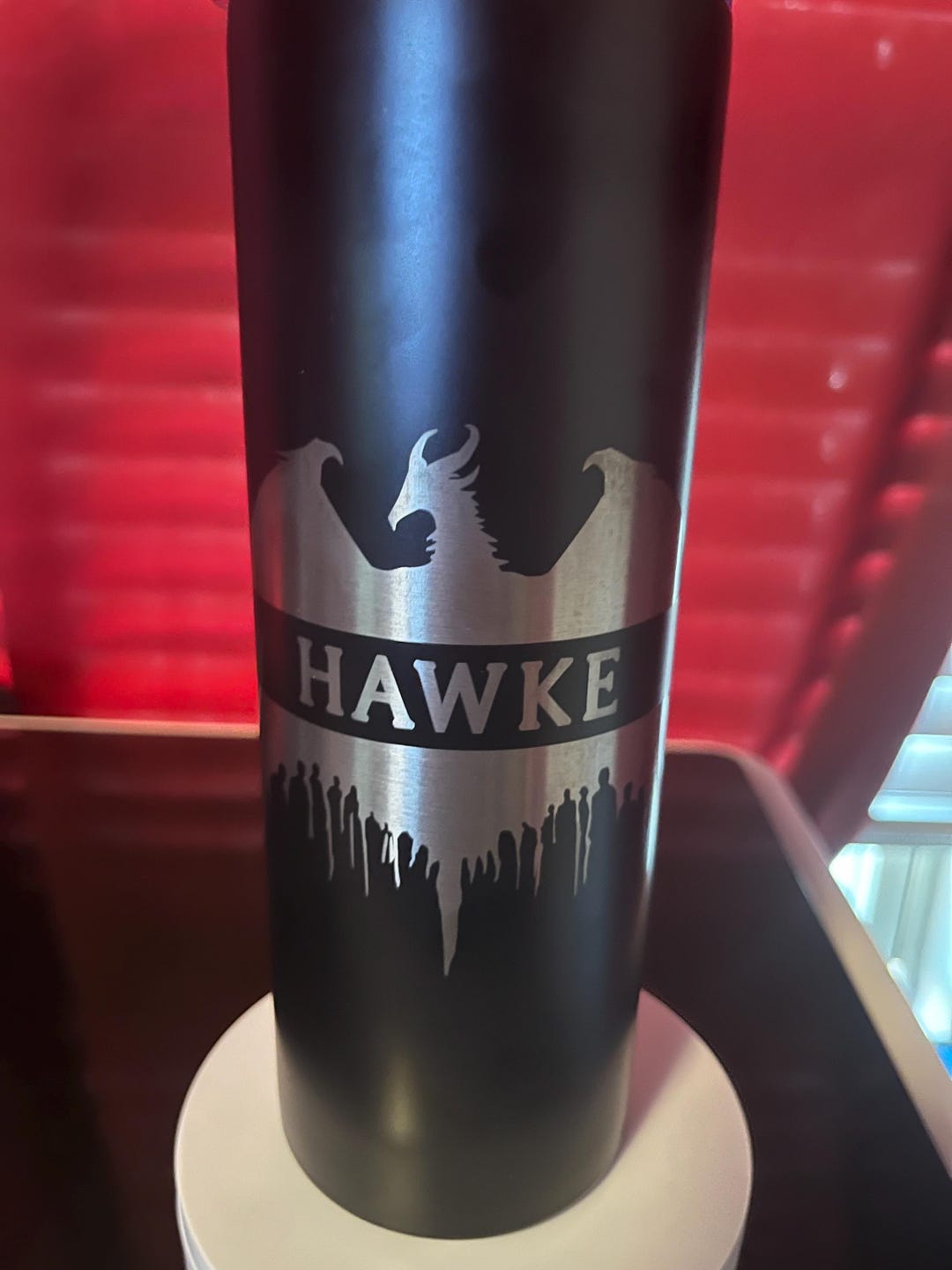 HAWKE Dragon Cup/da2 Custom Laser Engraved Stainless Steel 20oz Tumbler ...