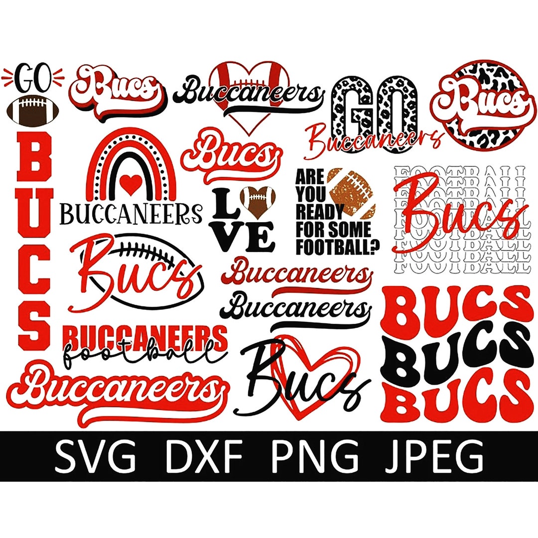 Buccaneers SVG Bundle, Bucs PNG Bundle, Digital Download, Cut File ...
