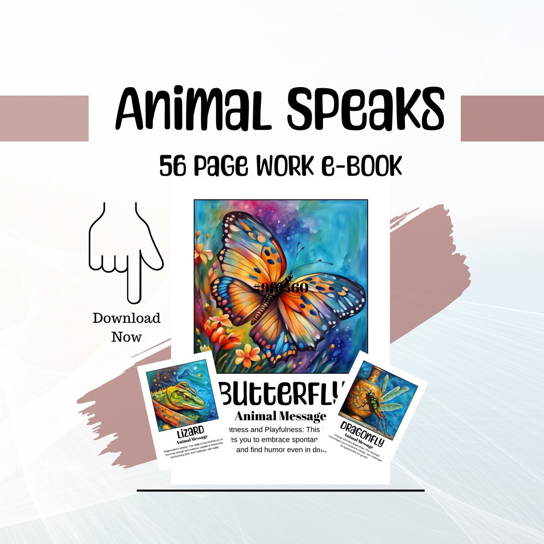 Animals Speak: This Comprehensive, 56-page Digital Download Delves Into ...