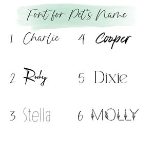 DIGITAL Custom Pet Ear Tattoo Design, Dog Cat Outline Design With Name ...